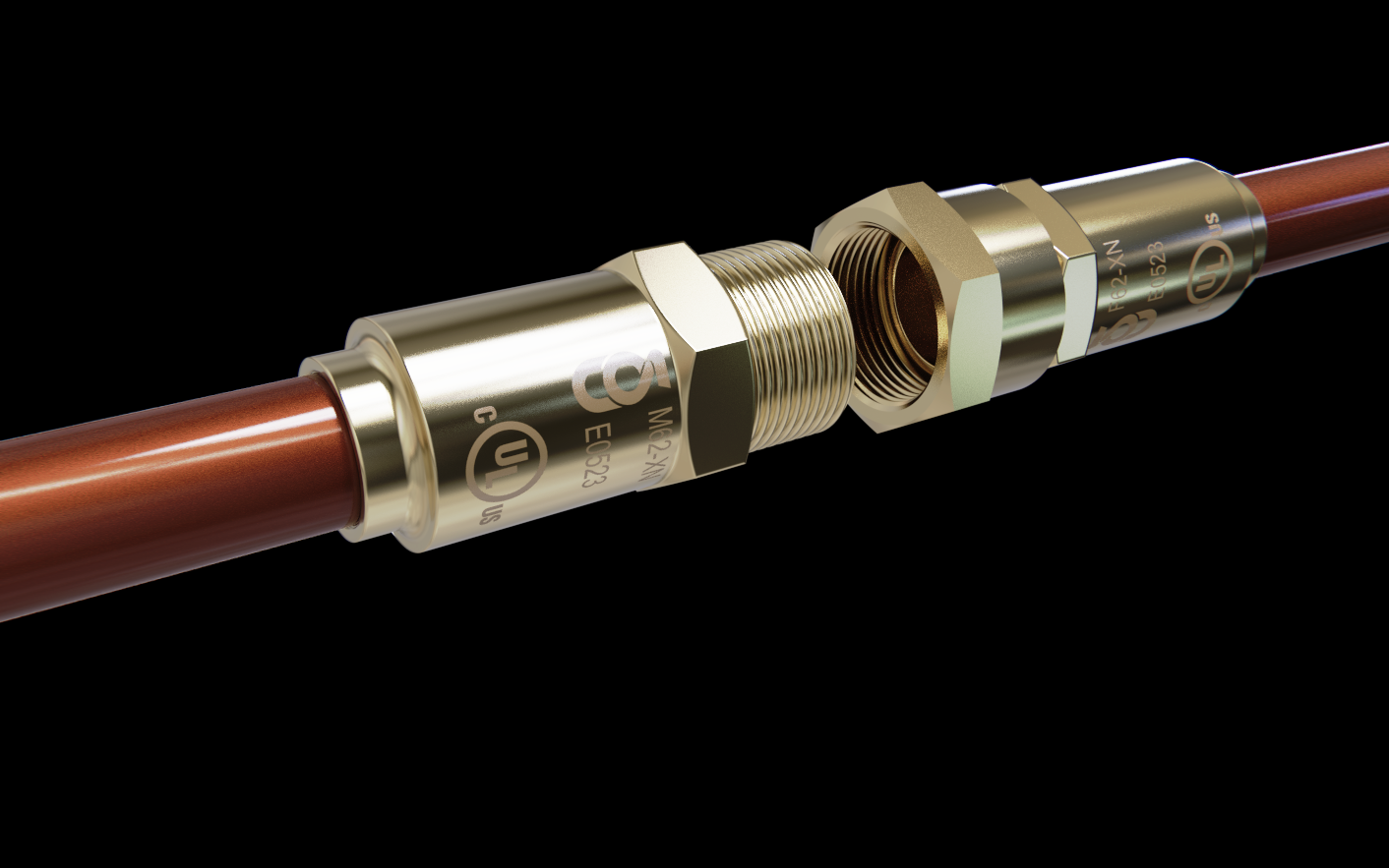 Refrigeration Self-Sealing Coupling